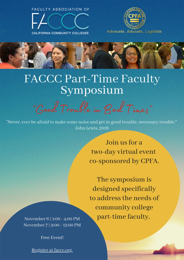 Join us for a Virtual Event – The Part-time Faculty Symposium 2020 ...